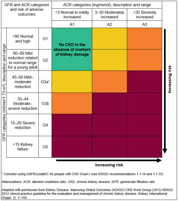 CKD staging | UK Kidney Association